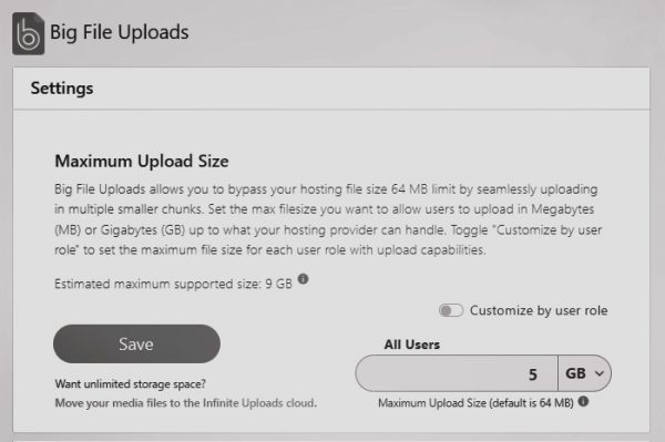 Big File Uploads – SIMWORD