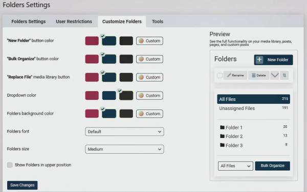 Folders Media Library – SIMWORD