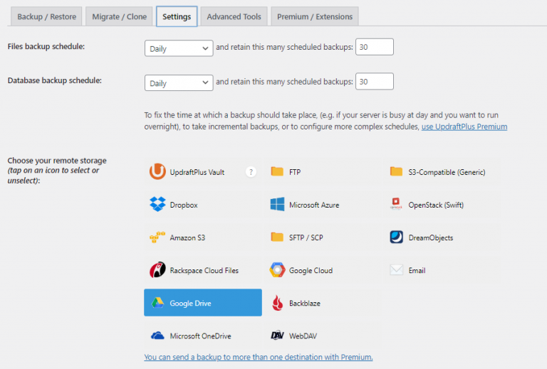 UpdraftPlus Backup – SIMWORD